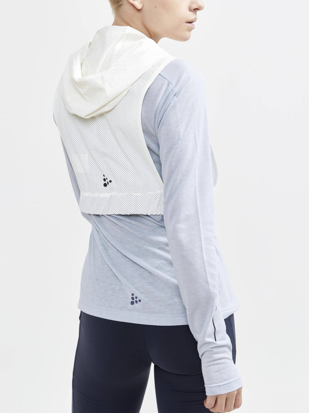 ADV Lumen Short Vest - WHITE/BLACK – Craft Sportswear NA