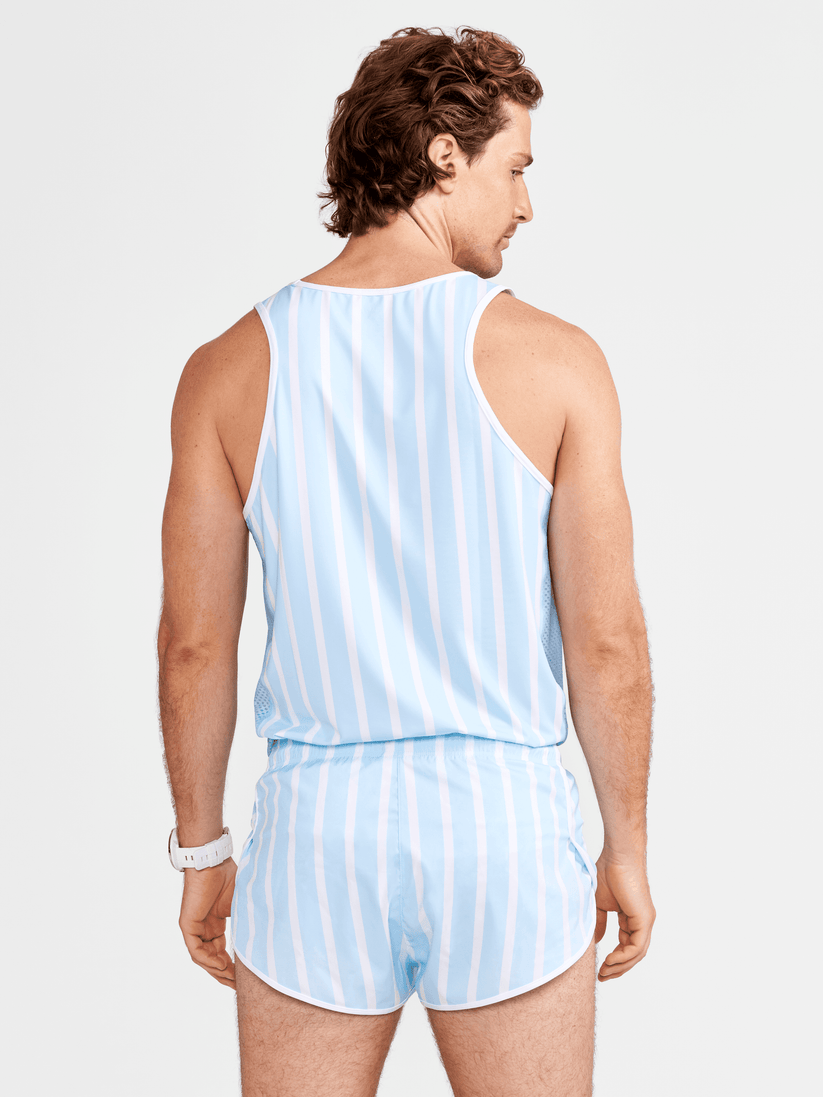 Men's Retro Elite Custom Singlet - AQUA/WHITE – Craft Sportswear NA