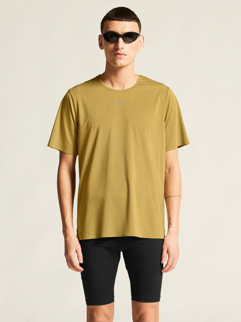 Men's Pro Trail Short Sleeve Tee 2 - Khaki – Craft Sportswear NA