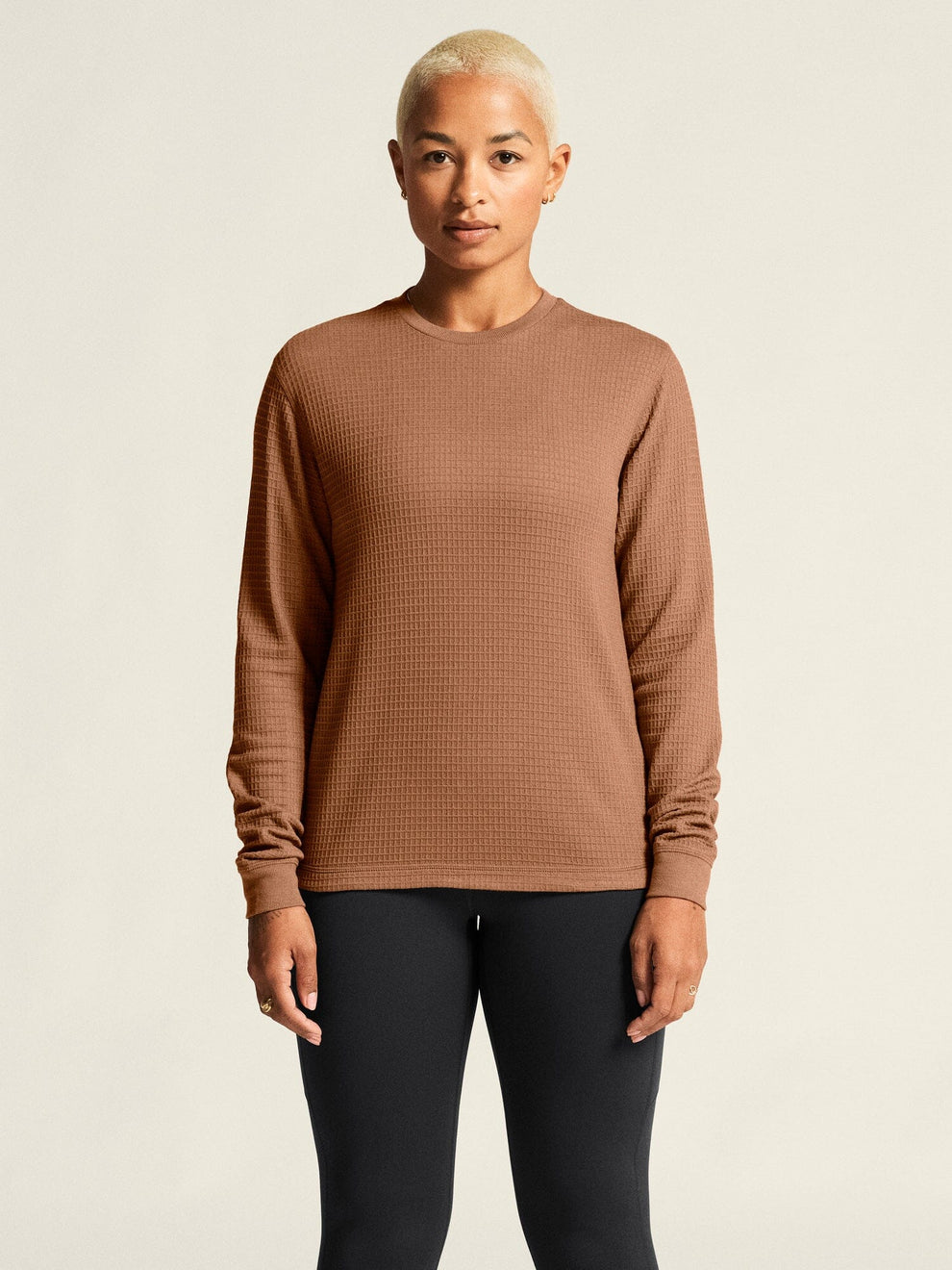 Women's Wool Waffle RN - Clove – Craft Sportswear NA