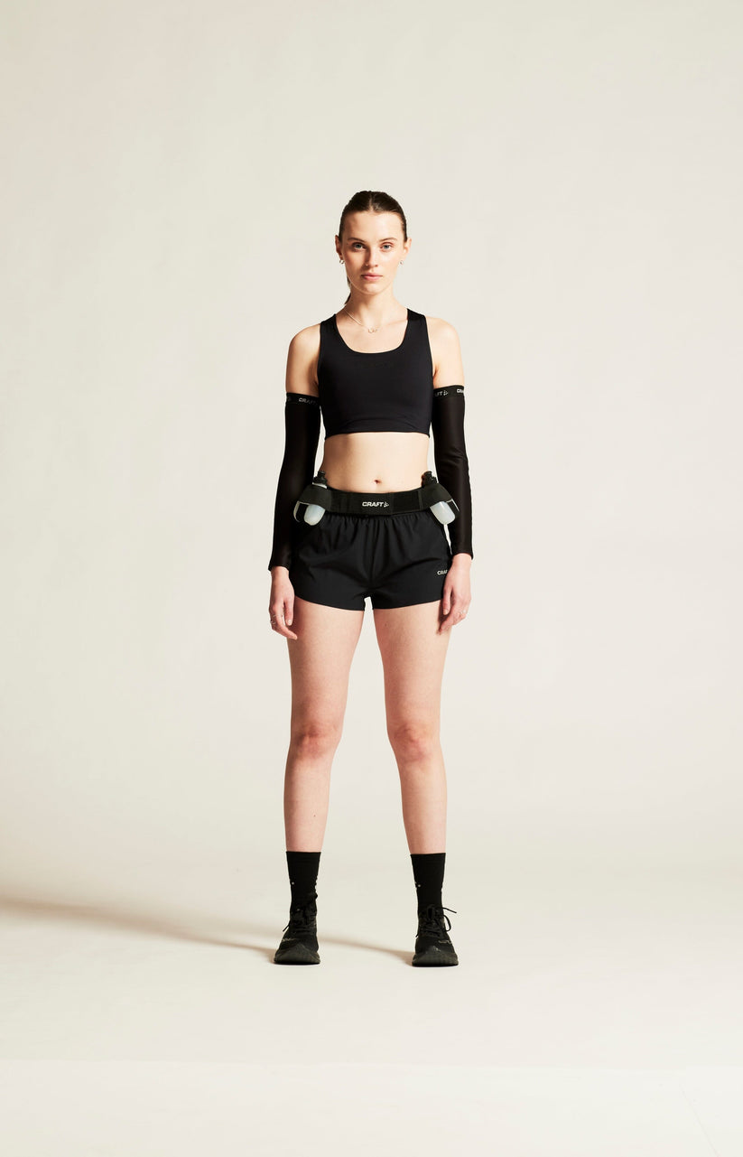 Women's ADV Essence 2 Inch Shorts 2.0 - Black – Craft Sportswear NA
